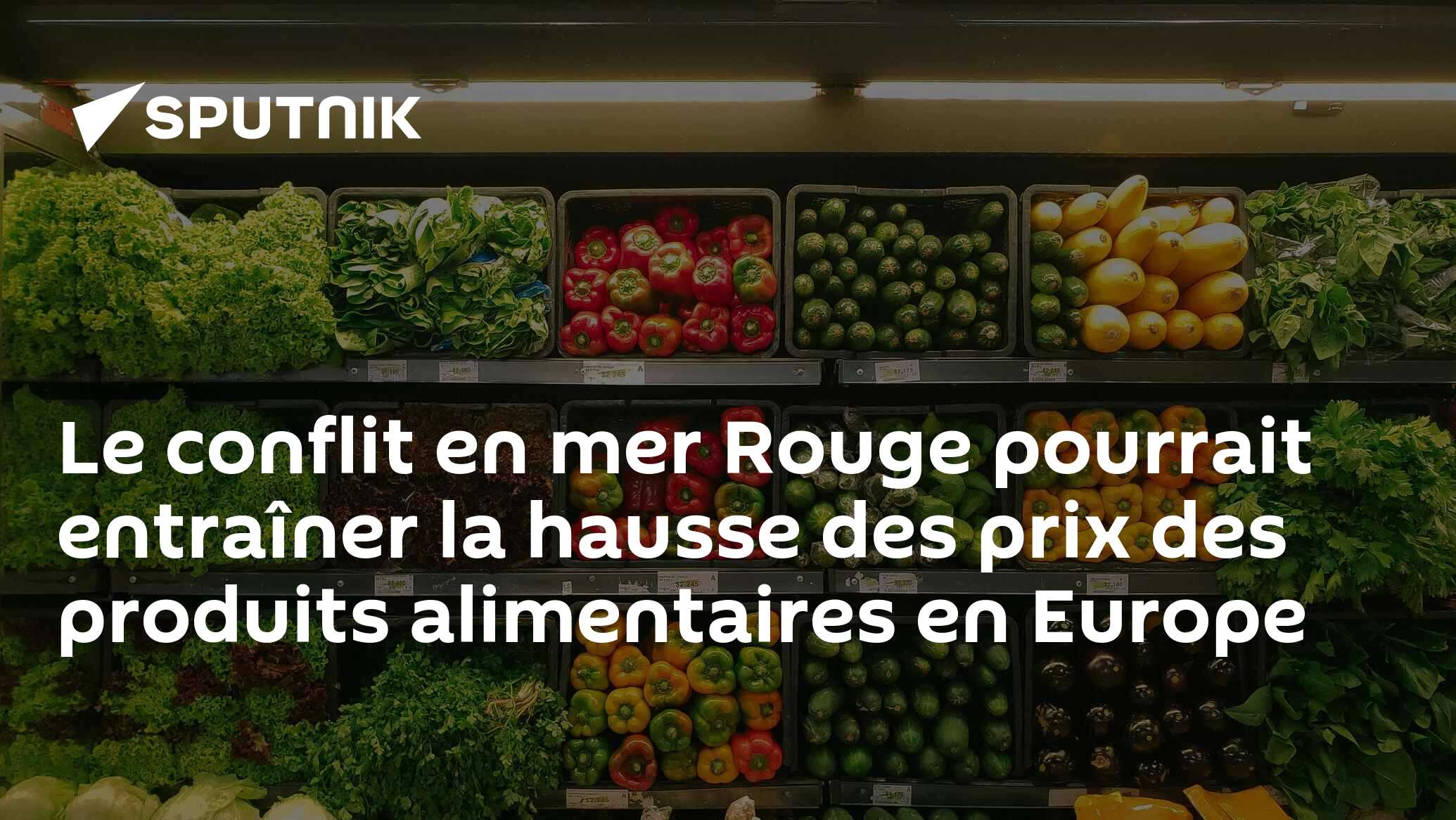 Le conflit en mer Rouge pourrait entraîner la hausse des prix des ...
