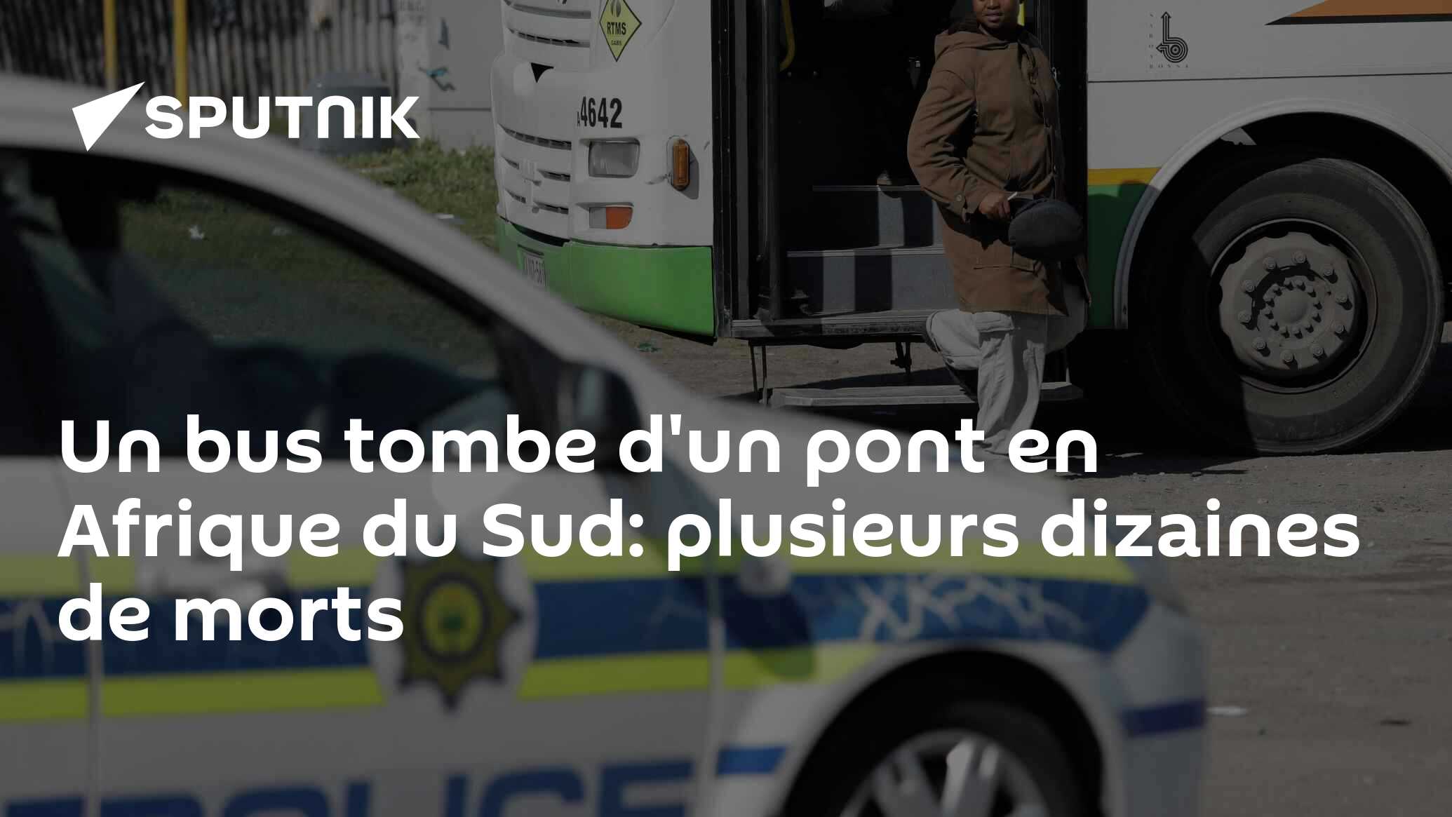 Un bus tombe d'un pont en Afrique du Sud: plusieurs dizaines de morts - 28.03.2024, Sputnik Afrique