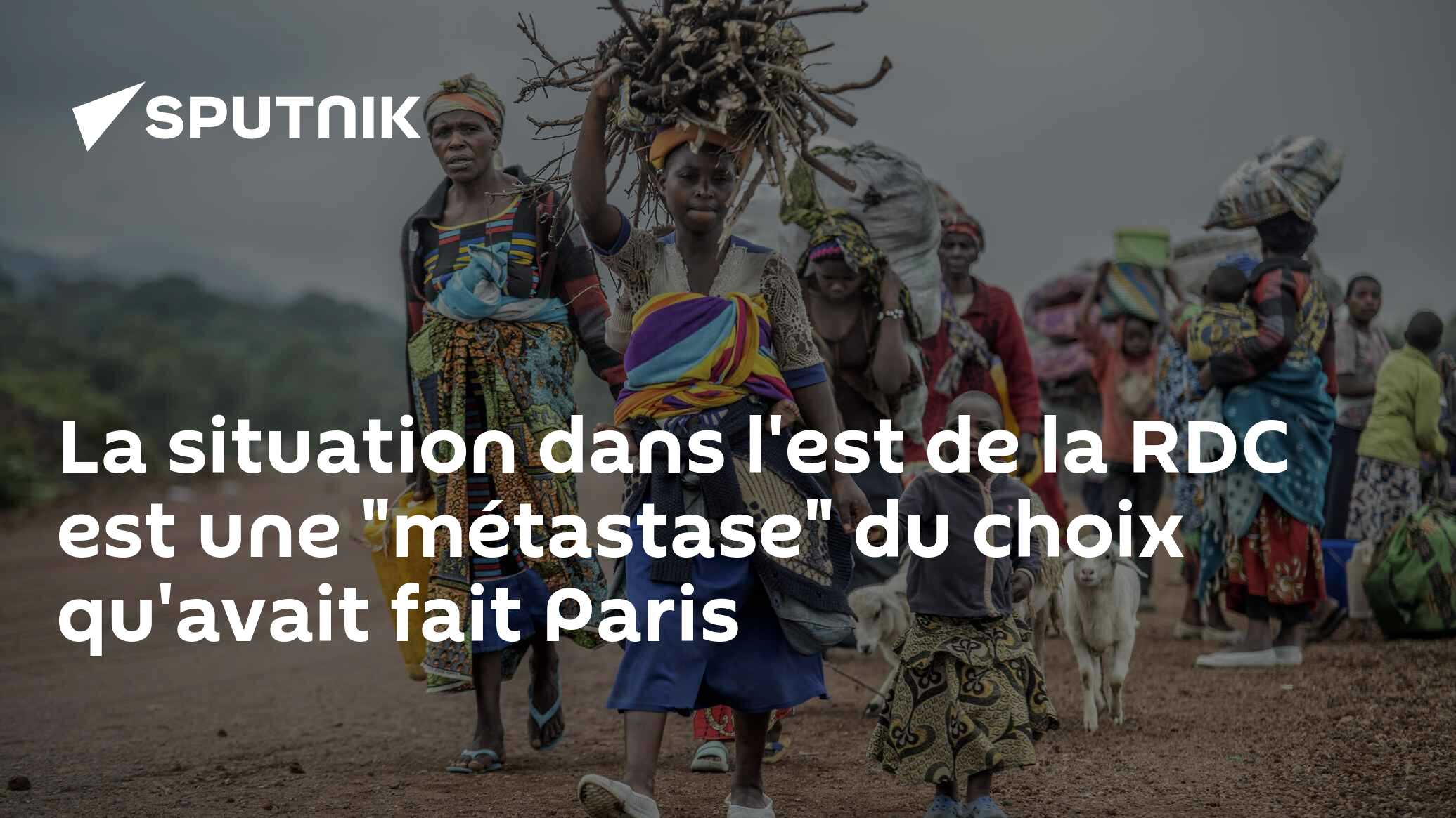 La situation dans l'est de la RDC est une La situation dans l'est de la RDC est une