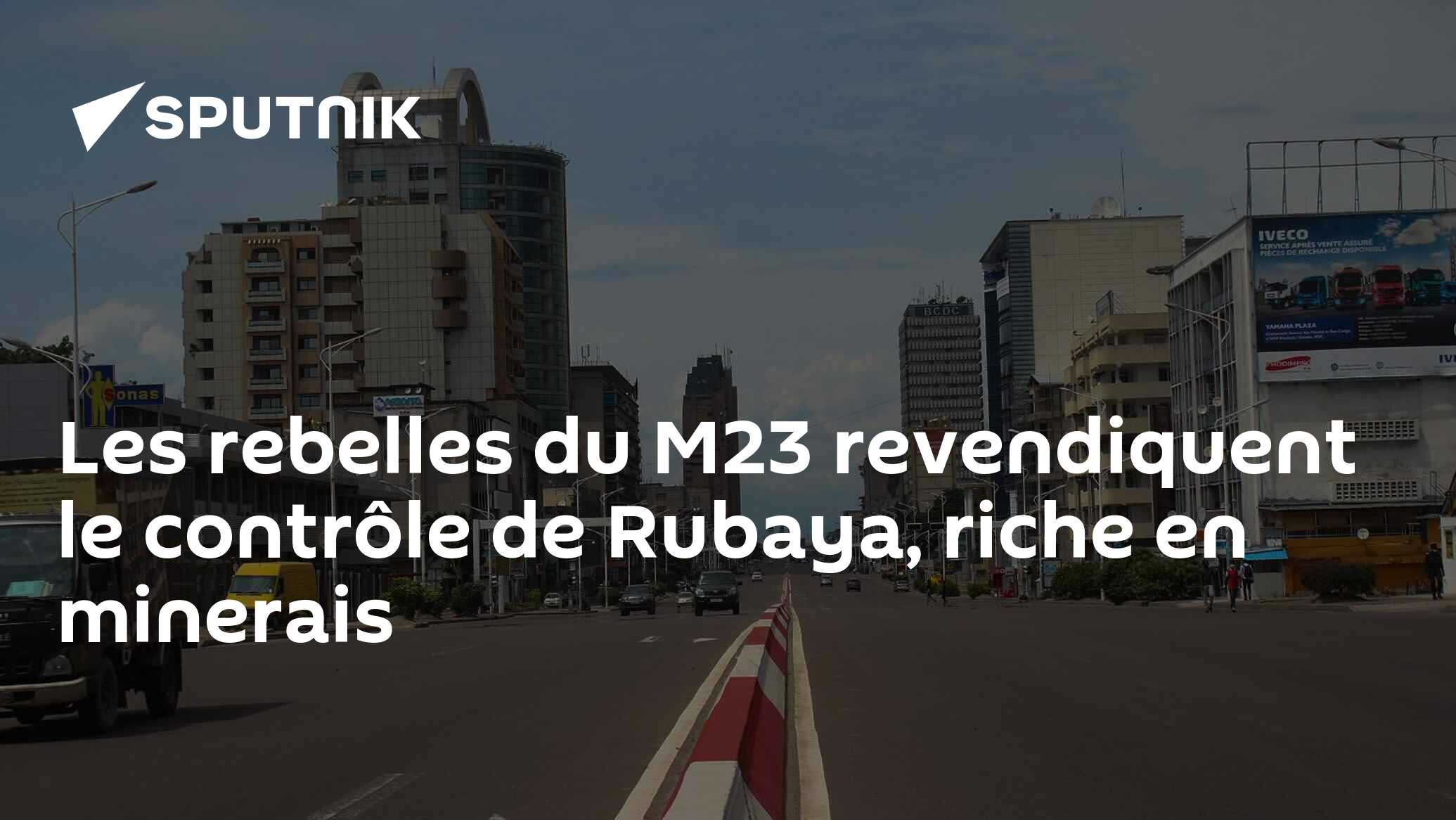 Les rebelles du M23 revendiquent le contrôle de Rubaya, riche en ...