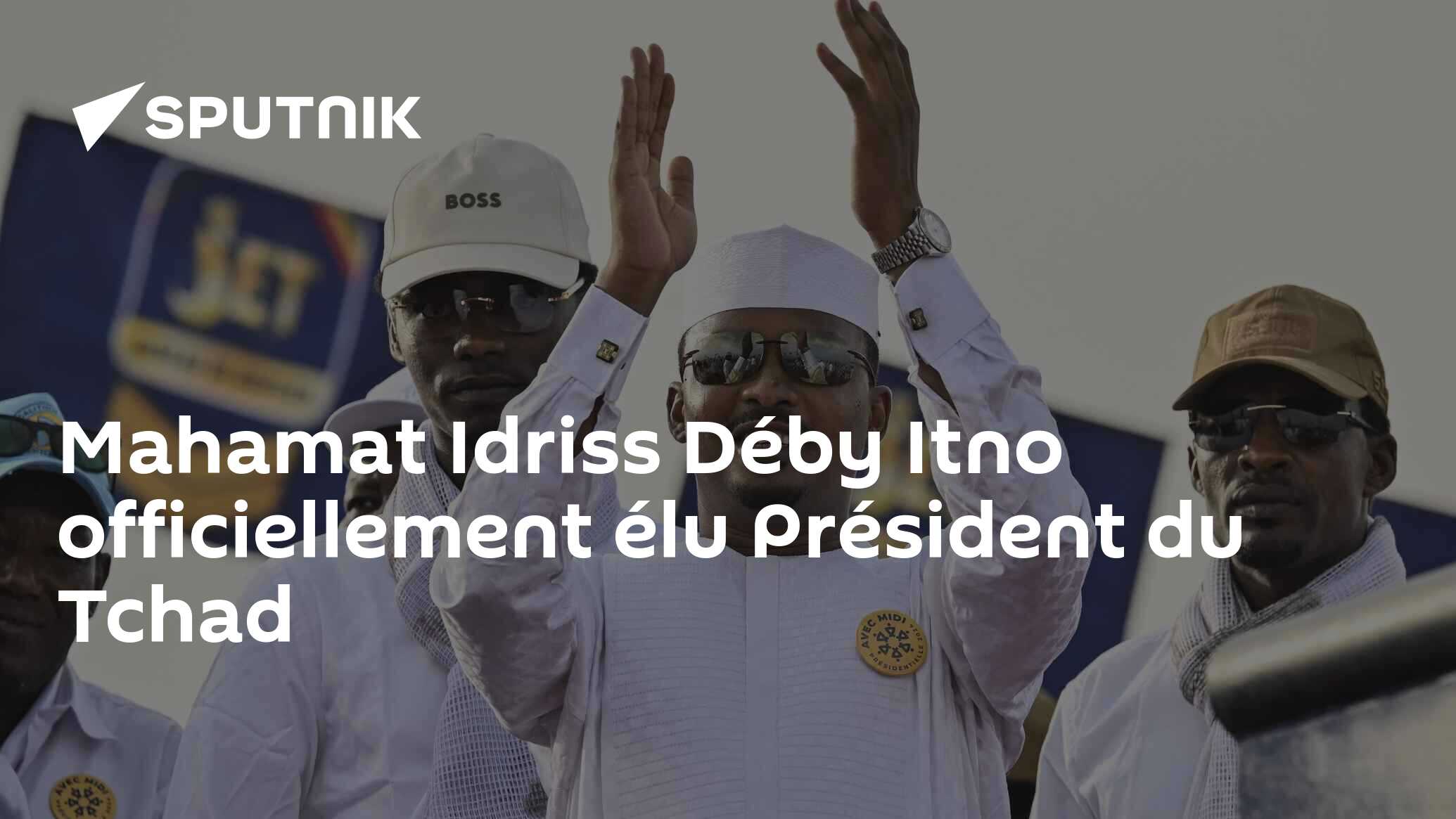 Mahamat Idriss Déby Itno officiellement élu Président du Tchad - 17.05. ...