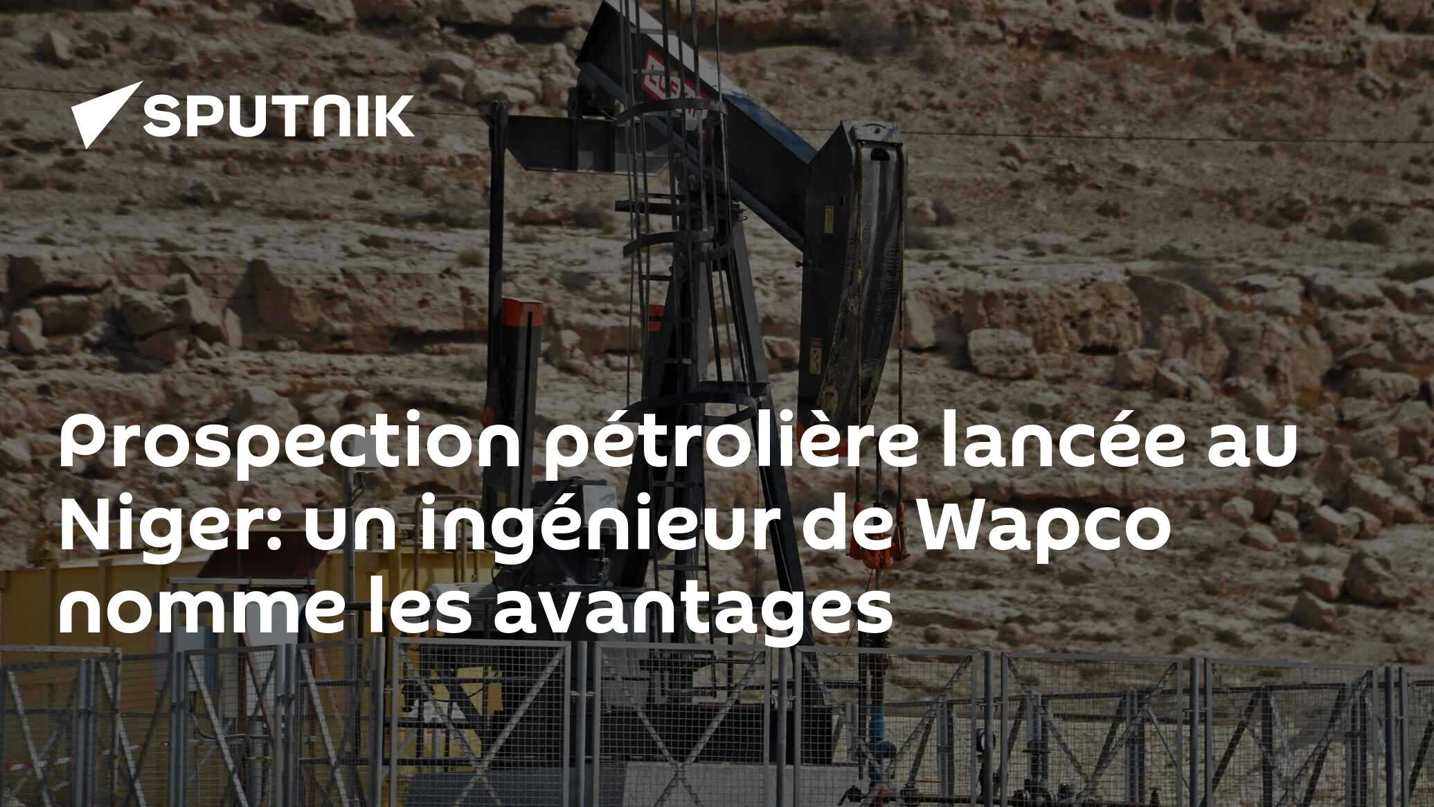 Prospection pétrolière lancée au Niger: un ingénieur de Wapco nomme les avantages - 24.06.2024 ...