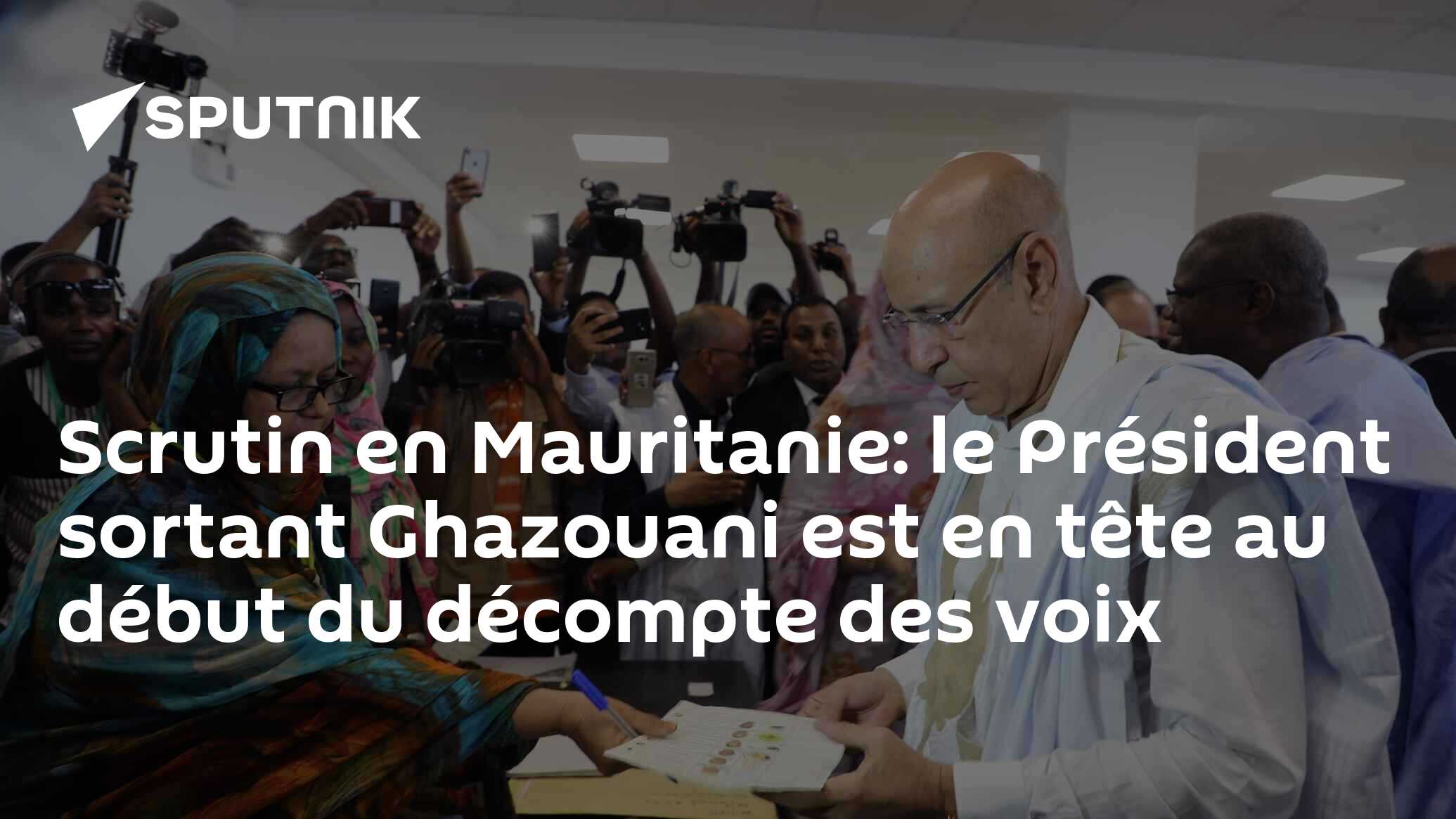 Scrutin en Mauritanie: le Président sortant Ghazouani est en tête au ... Scrutin en Mauritanie: le Président sortant Ghazouani est en tête au ...