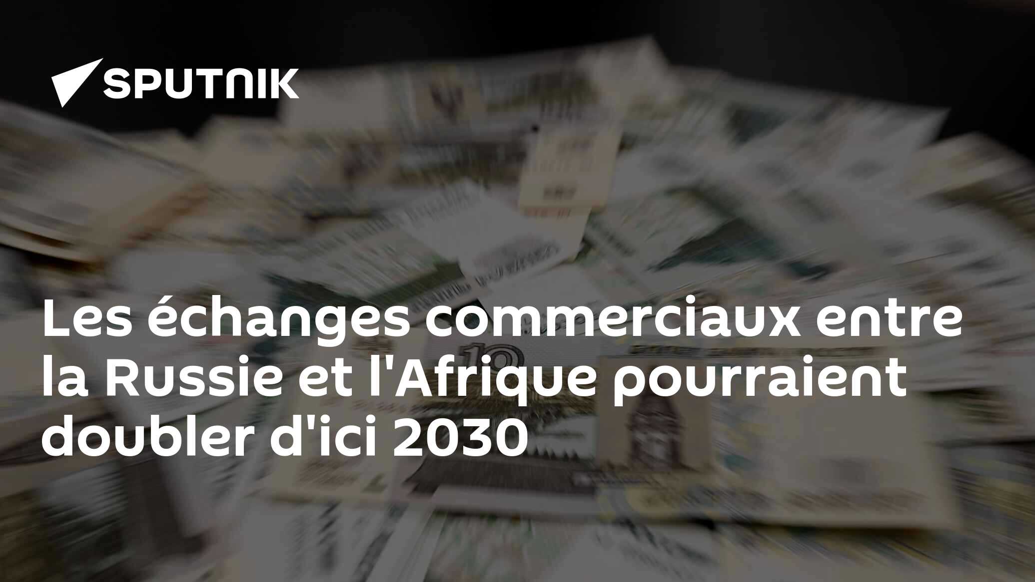 Les échanges commerciaux entre la Russie et l'Afrique pourraient ...