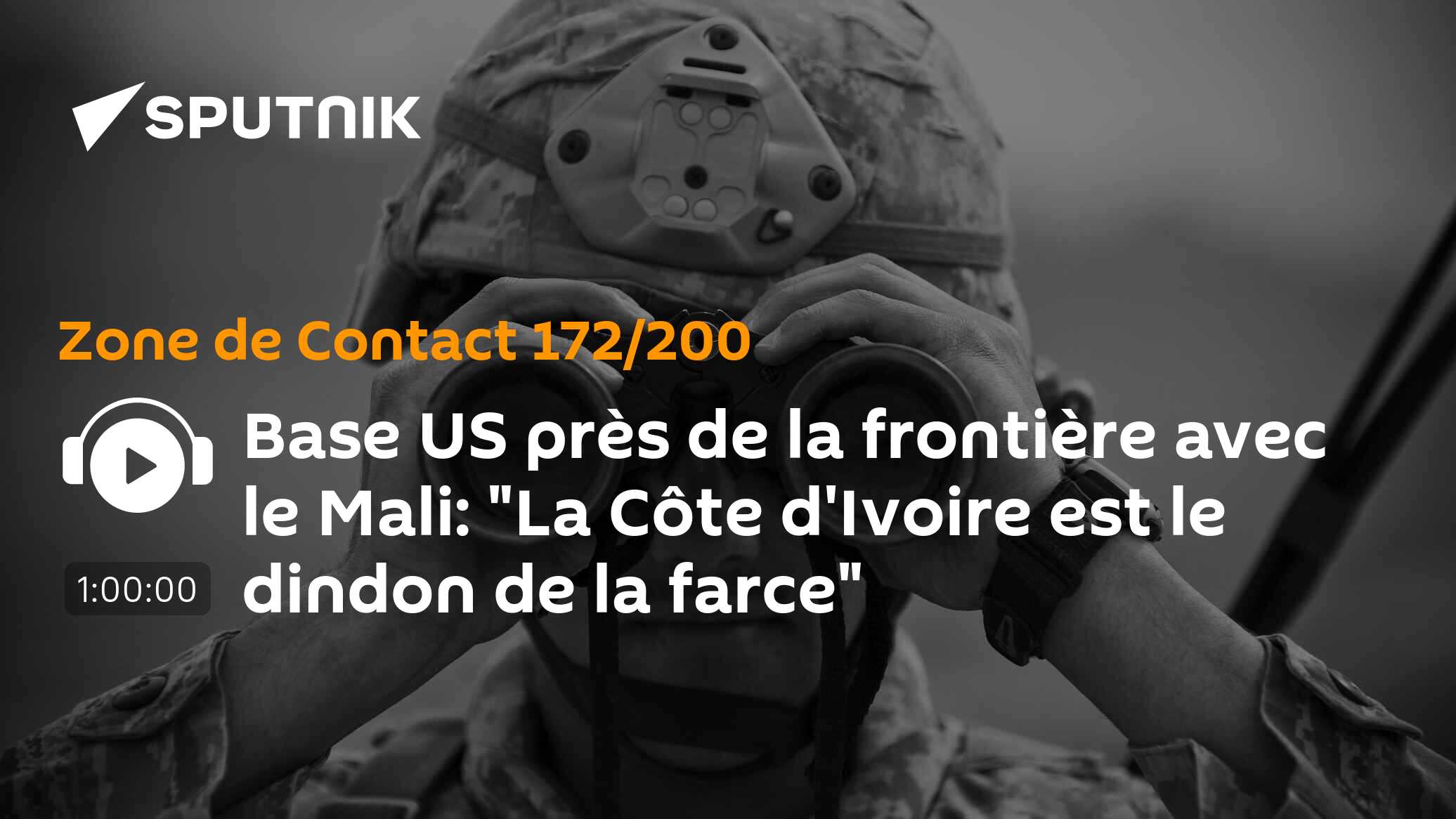 Base US près de la frontière avec le Mali: "La Côte d'Ivoire est le ...