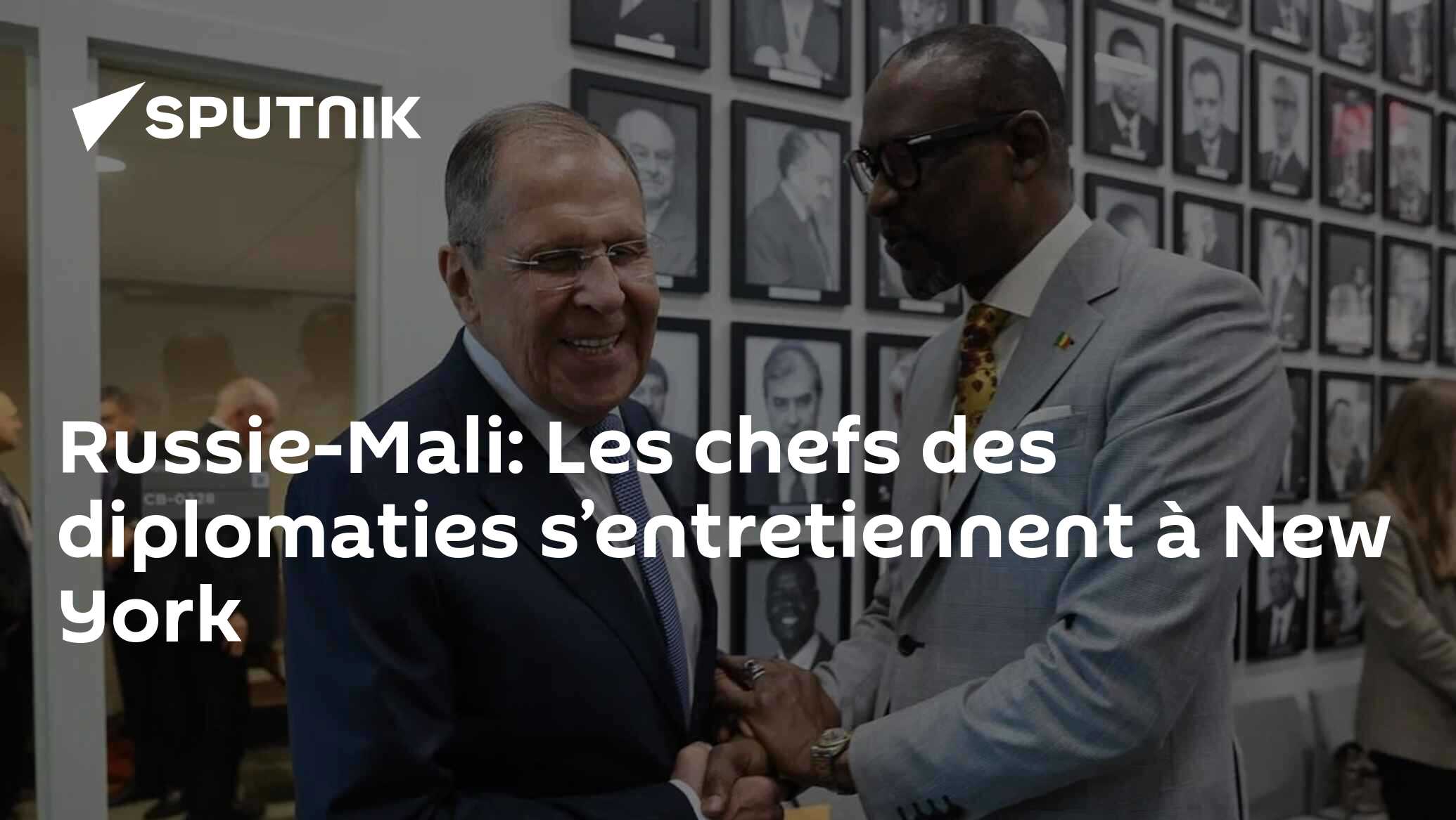 Russie-Mali: Les chefs des diplomaties s’entretiennent à New York - 27. ...