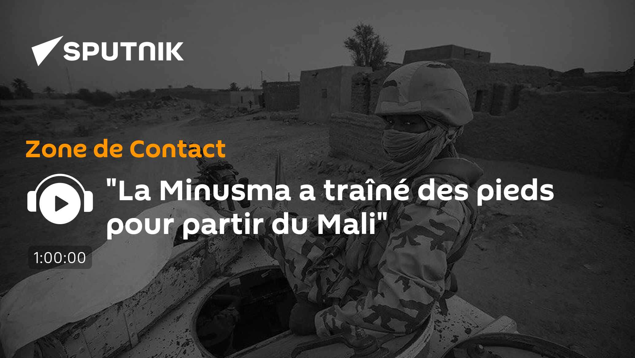 "La Minusma a traîné des pieds pour partir du Mali" - 18.11.2024 ...