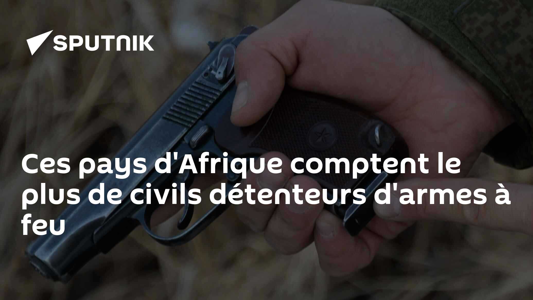 Ces pays d'Afrique comptent le plus de civils détenteurs d'armes à feu ...