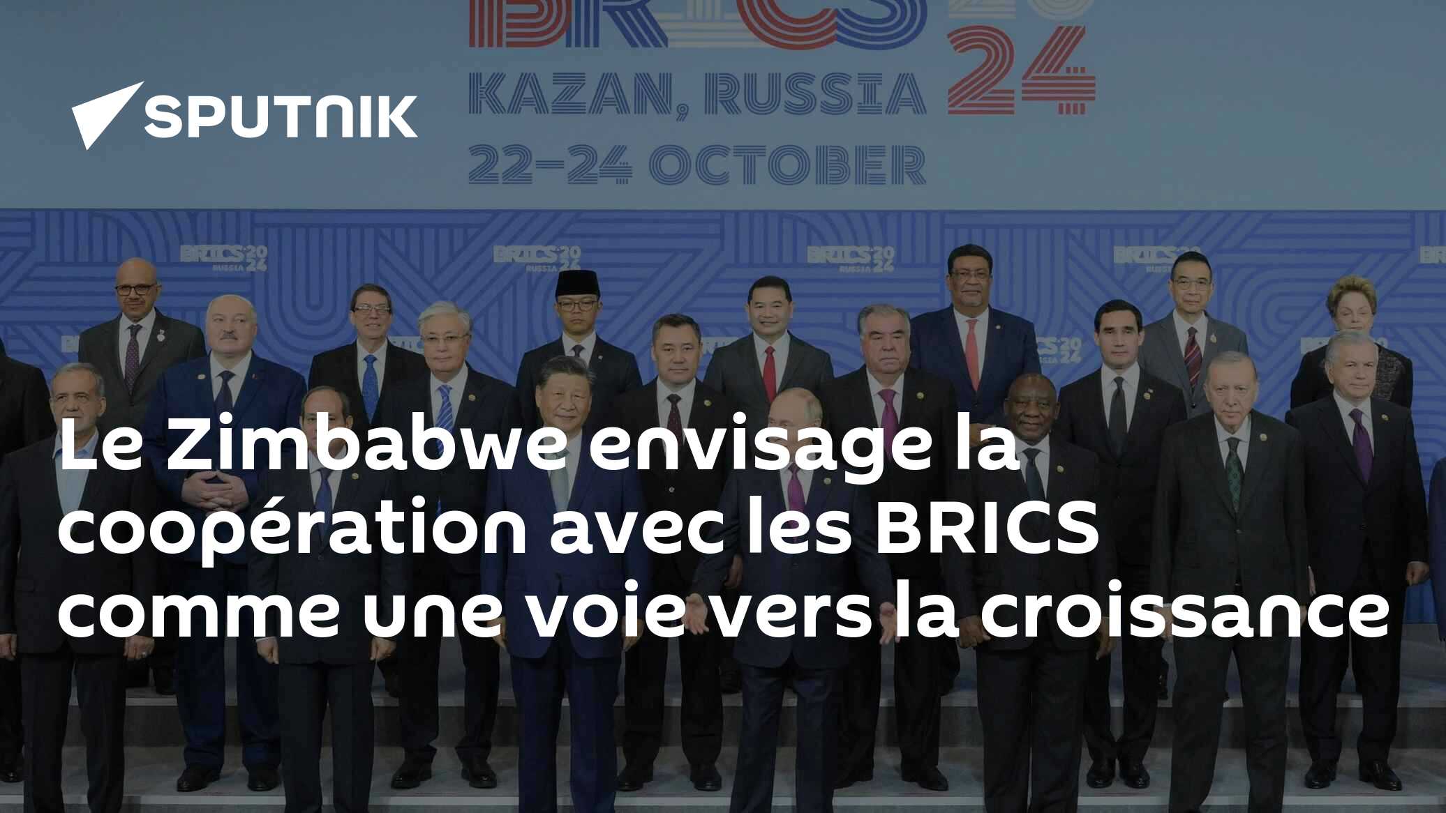 Le Zimbabwe envisage la coopération avec les BRICS comme une voie vers ...