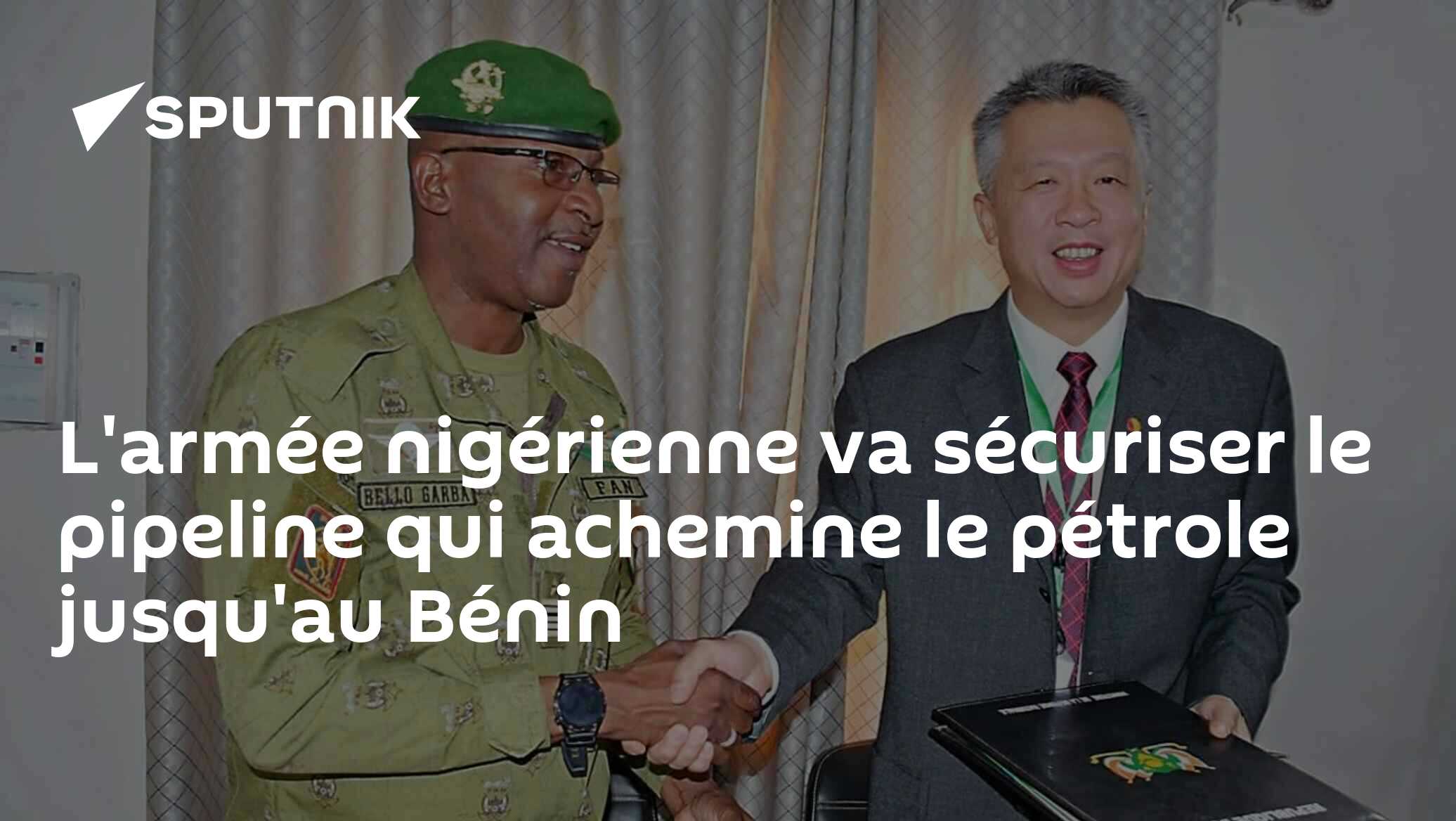 L'armée nigérienne va sécuriser le pipeline qui achemine le pétrole ...