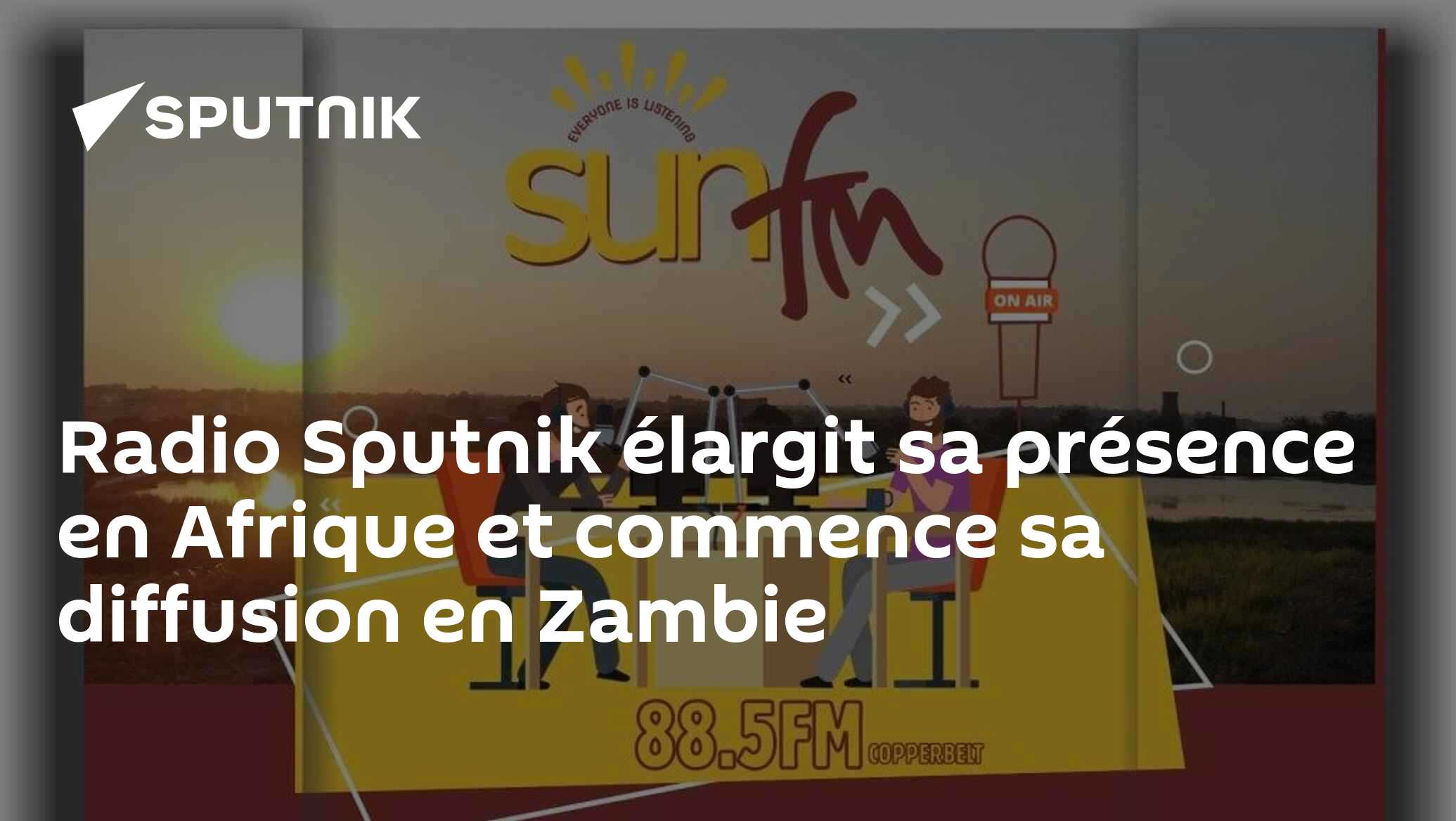 Radio Sputnik élargit sa présence en Afrique et commence sa diffusion ...