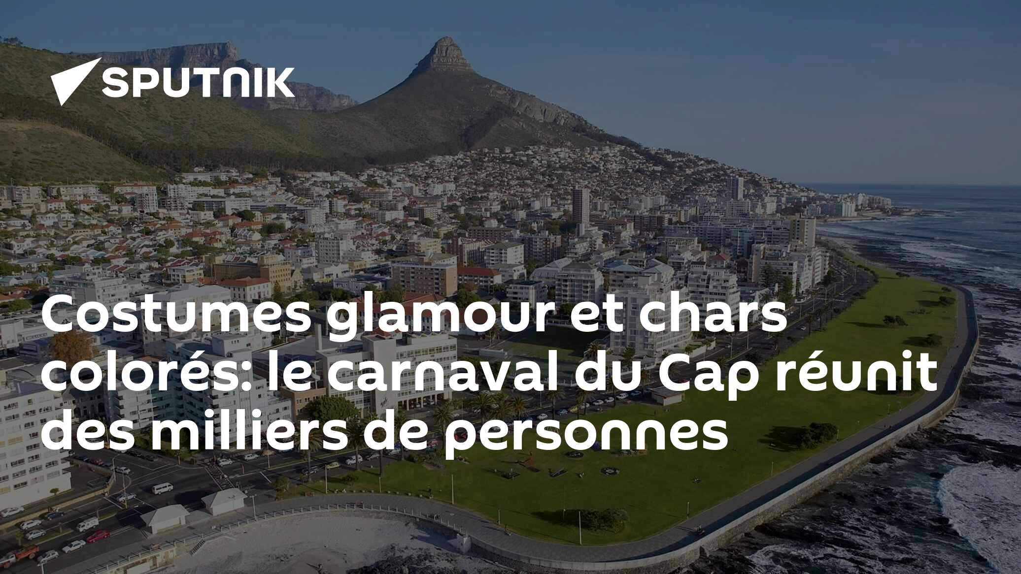 Costumes glamour et chars colorés: le carnaval du Cap réunit des ...