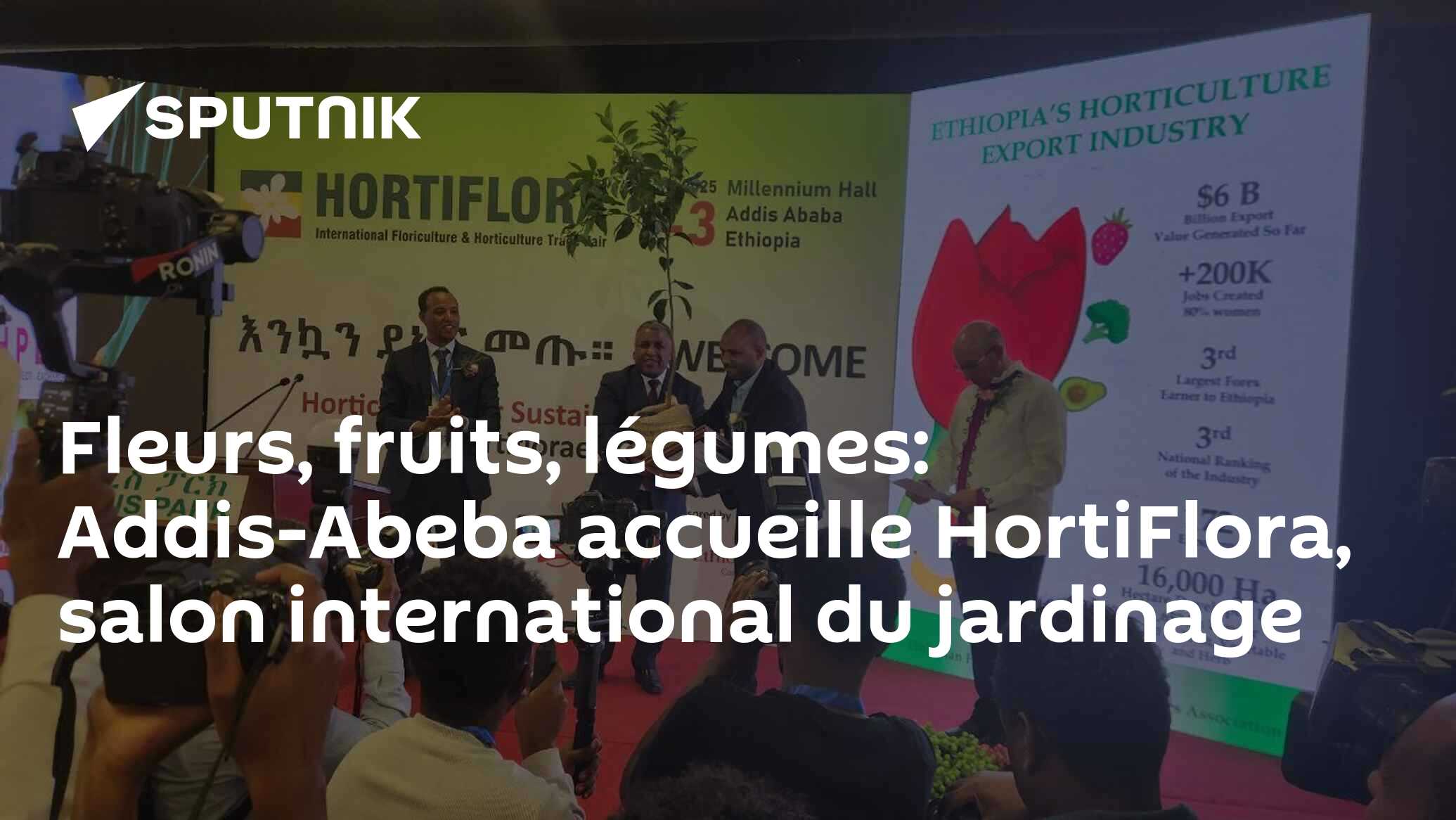 Fleurs, fruits, légumes: Addis-Abeba accueille HortiFlora, salon ...