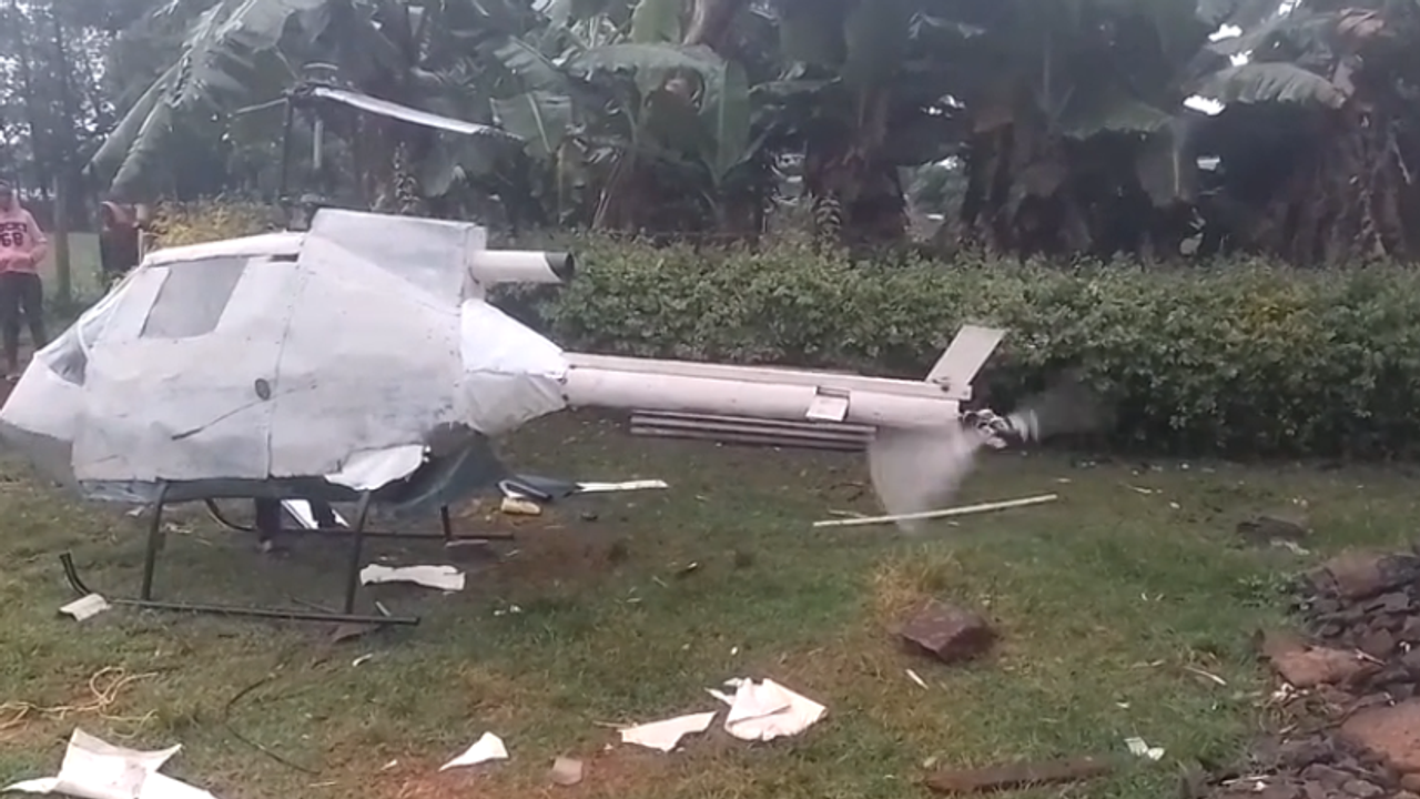 Helicopter, Helicopter: Video of Kenyan Building Chopper From Scrap ...