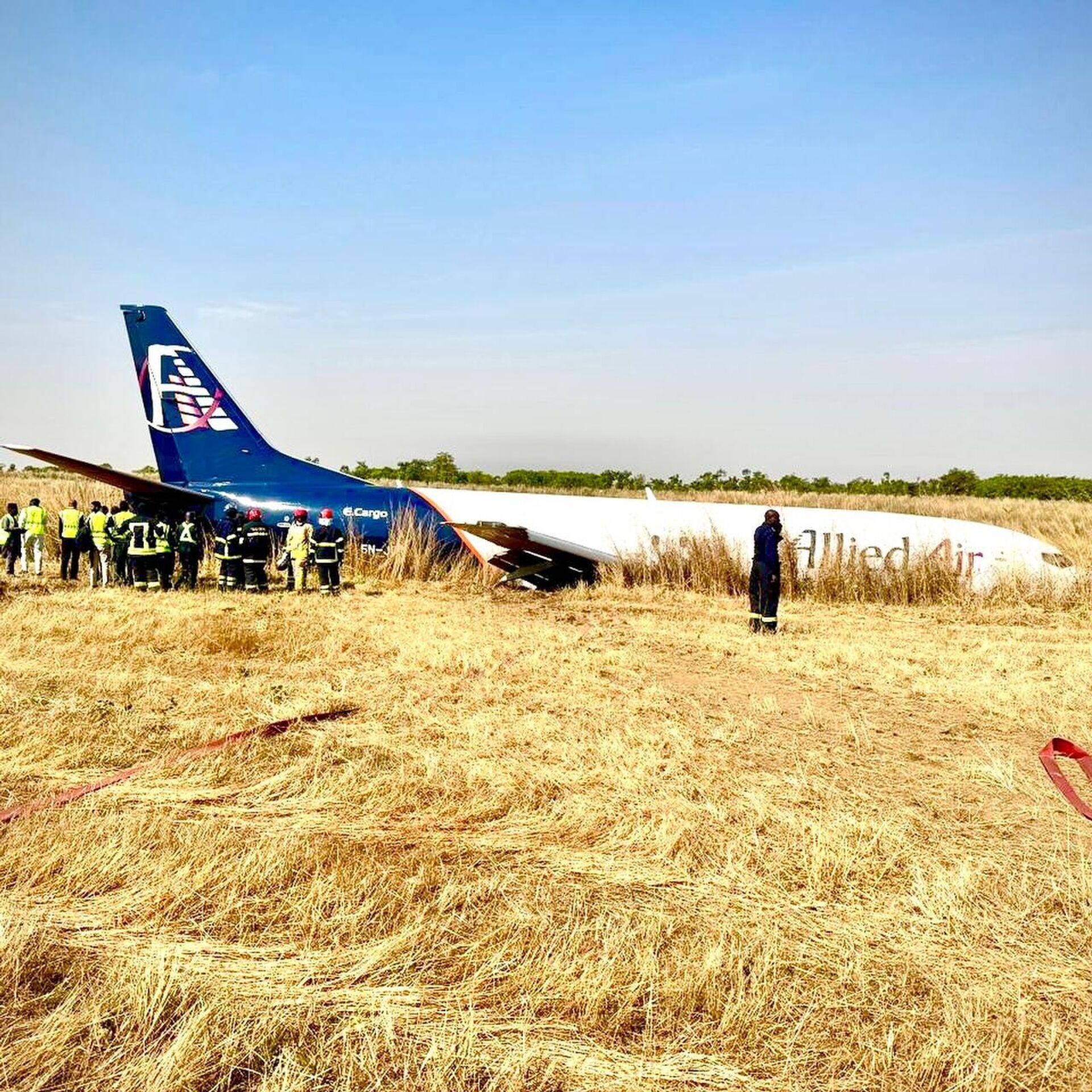 Nigerian Cargo Plane Skids Off Runway: No Injuries Reported, Runway ...