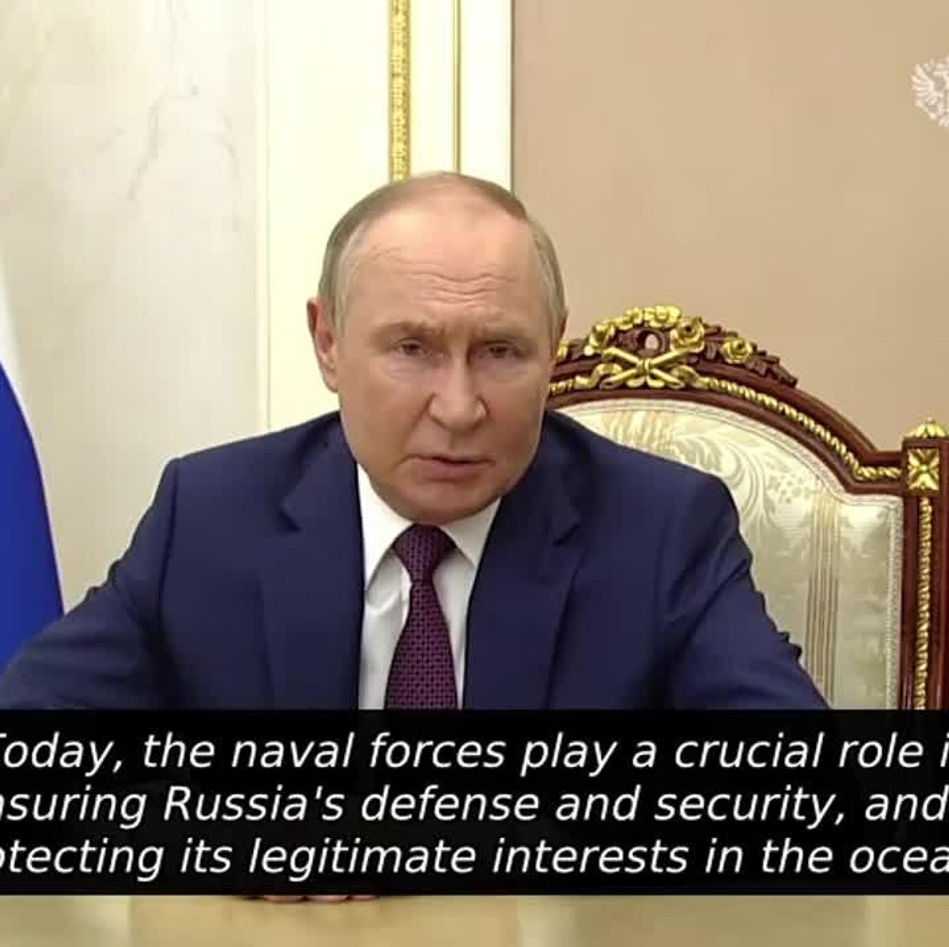 Putin Unveils Russia's 2050 Navy Blueprint on Navy Day - 27.07.2025 ...