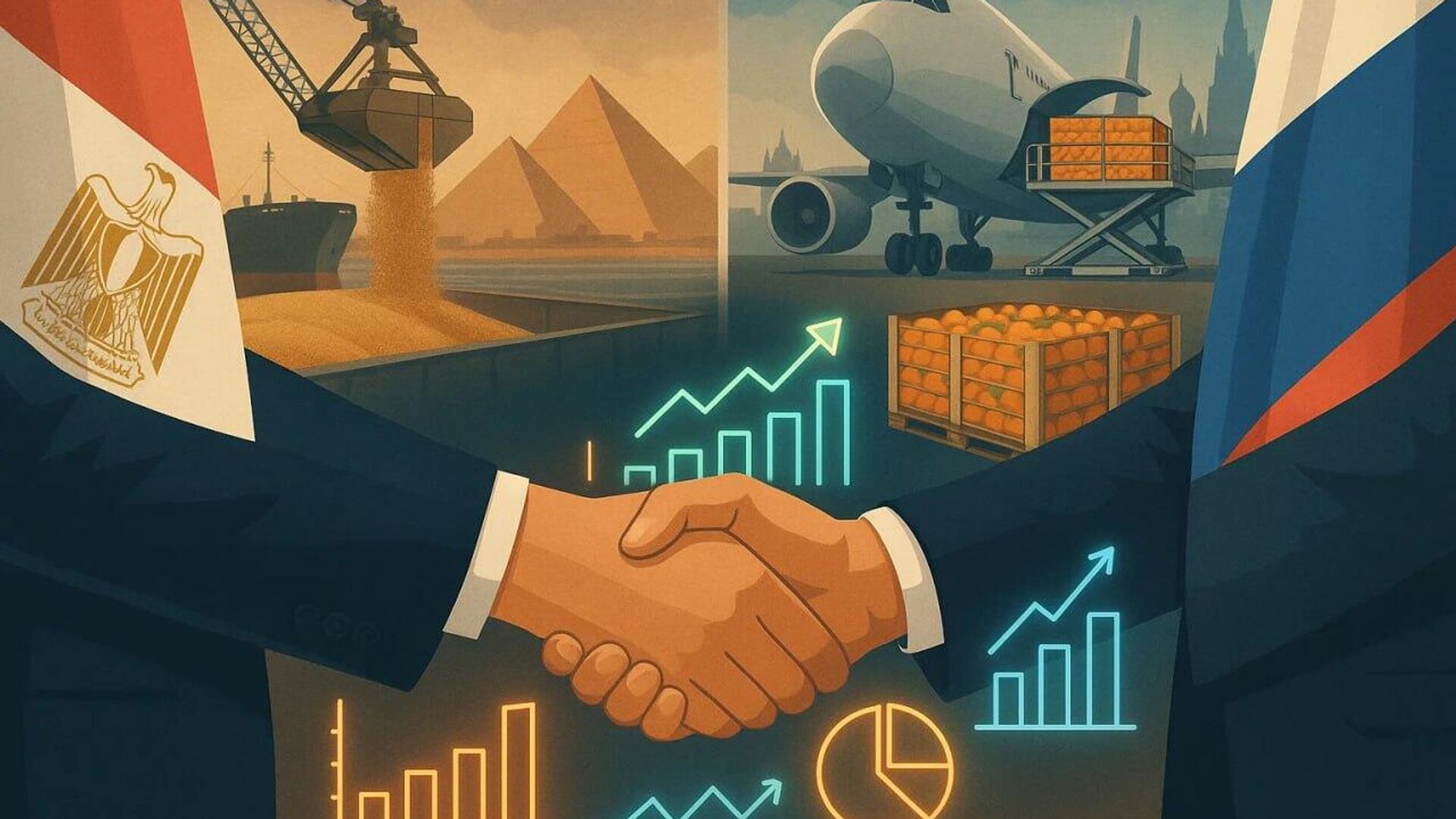 Egypt Remains Russia's Main Trade & Economic Partner in Africa - 05.08. ...