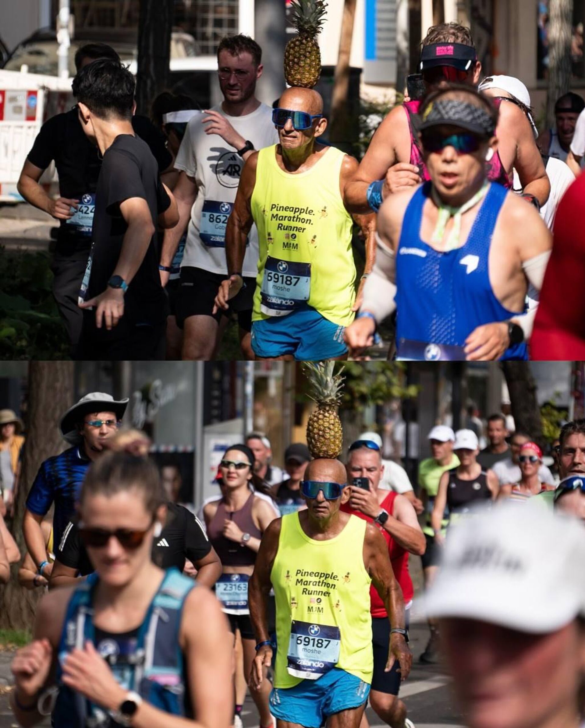 #viral | Pineapple Tops the Race, Marathon Completed: A Unique 42km Run ...