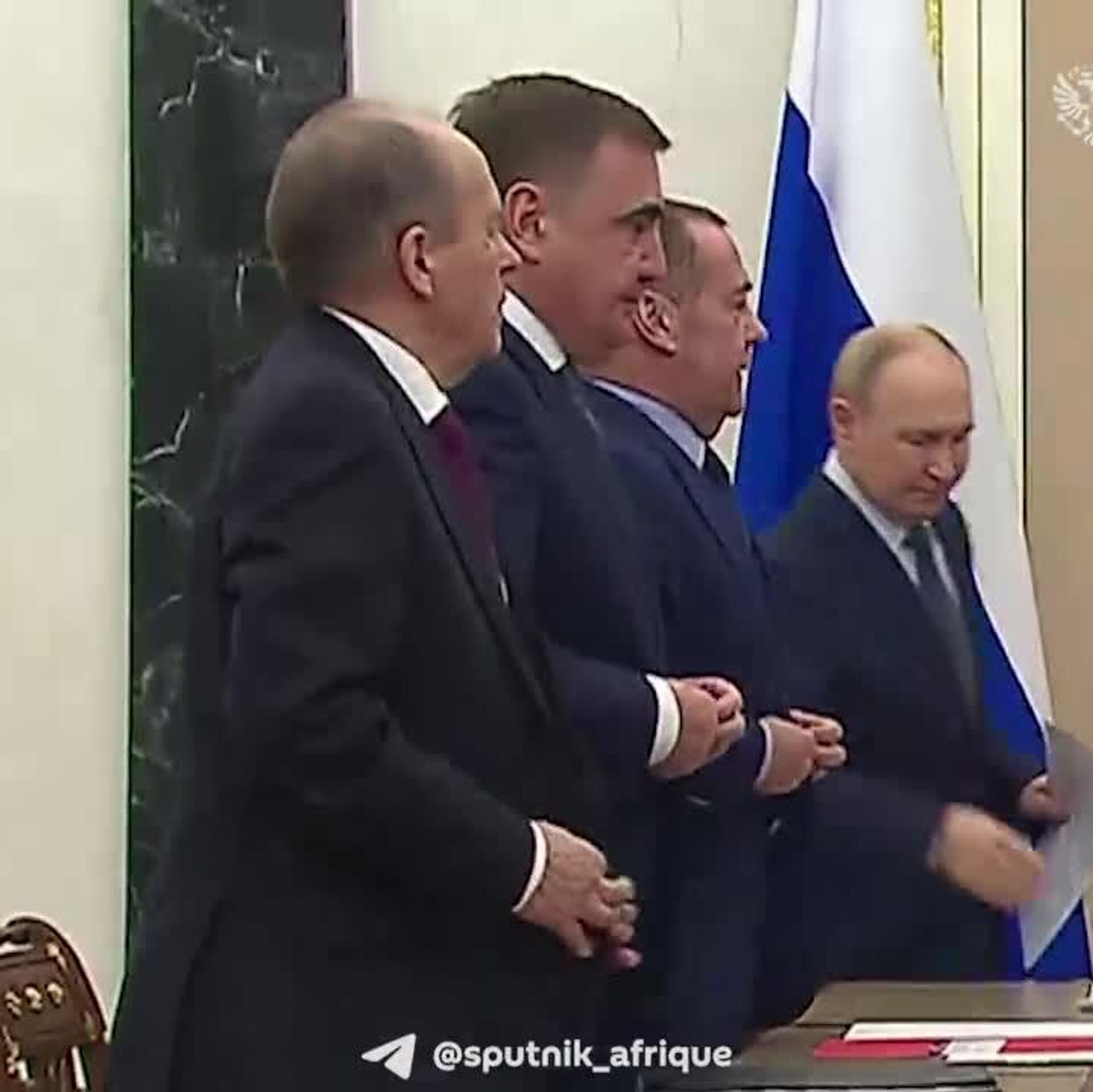 Vladimir Poutine a présidé une réunion consacrée au développement futur ...