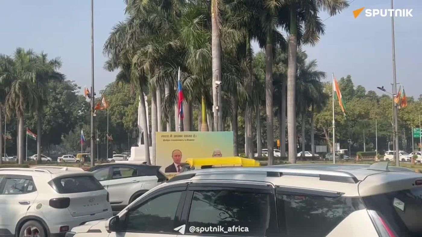 New Delhi Ahead of Putin's Arrival - 04.12.2025, Sputnik Africa
