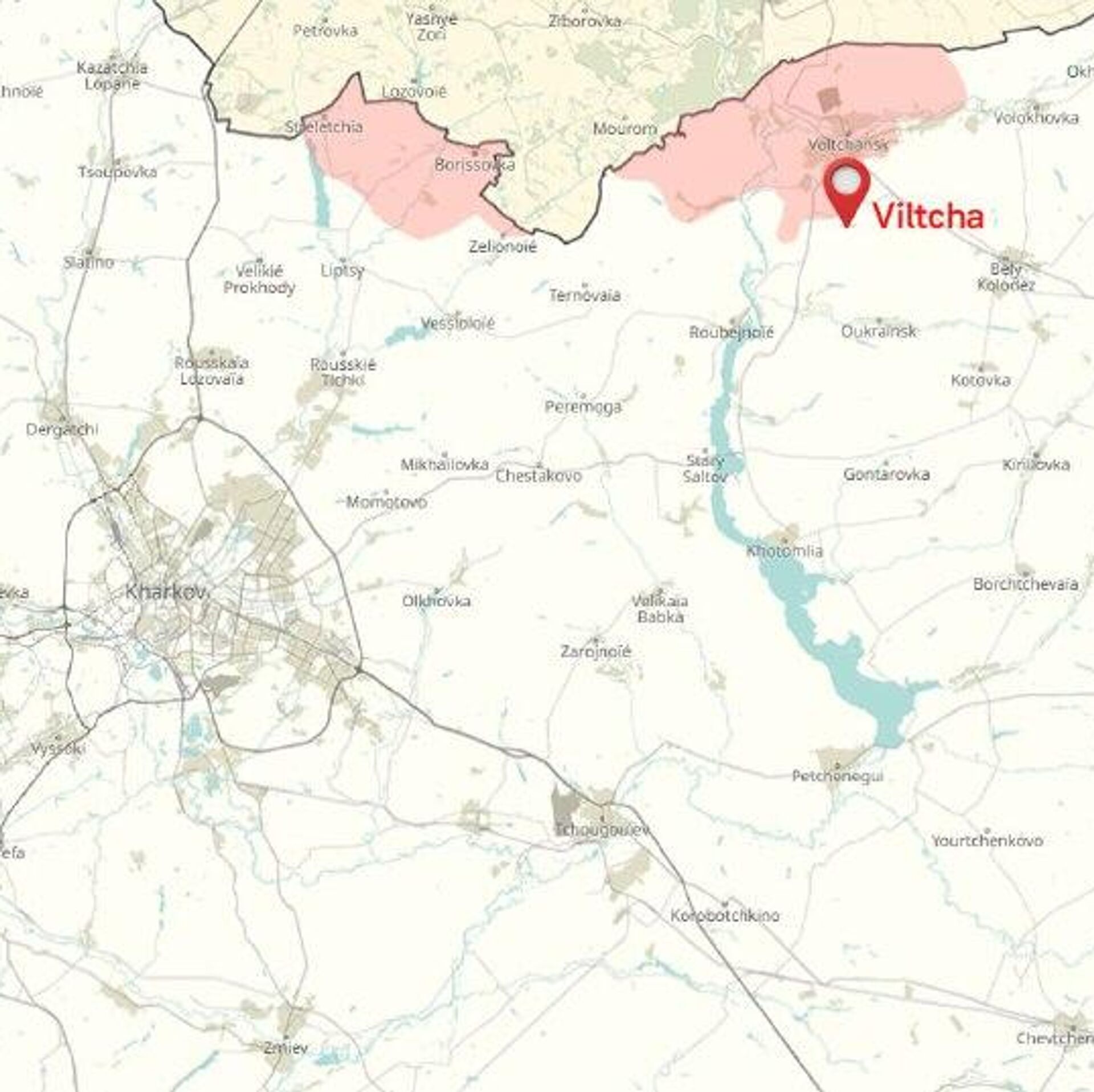 L’armée russe a libéré la localité de Viltcha, dans la région de ...