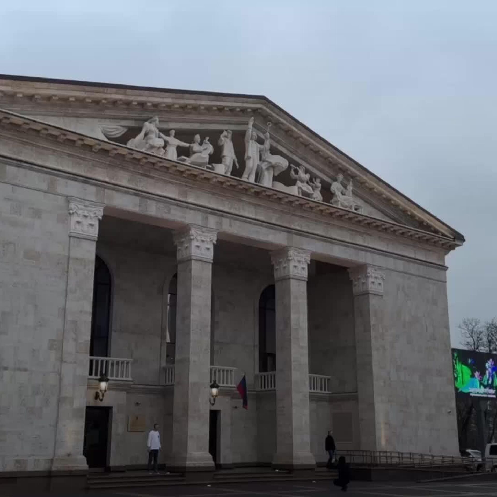 Russian Drama Theater in DPR’s Mariupol Reopens After Rebuilding ...