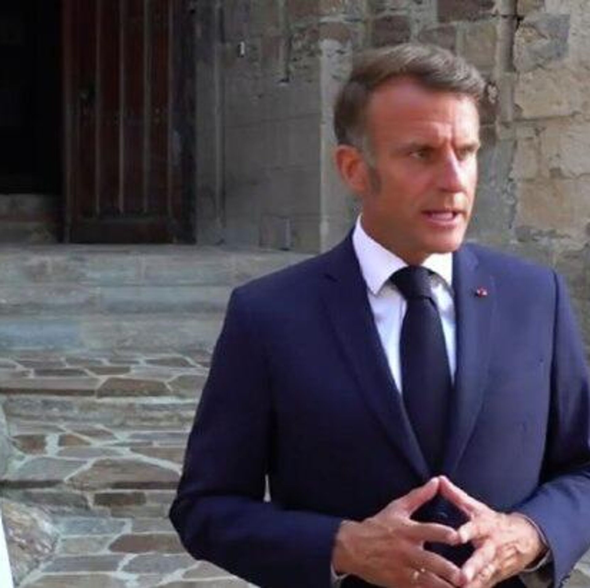 "Macron se retrouve piégé": un homme politique français sur le discours ...